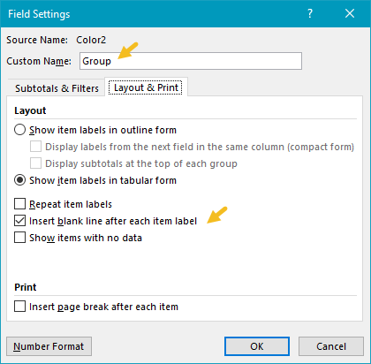 Pivot table group by custom | Exceljet